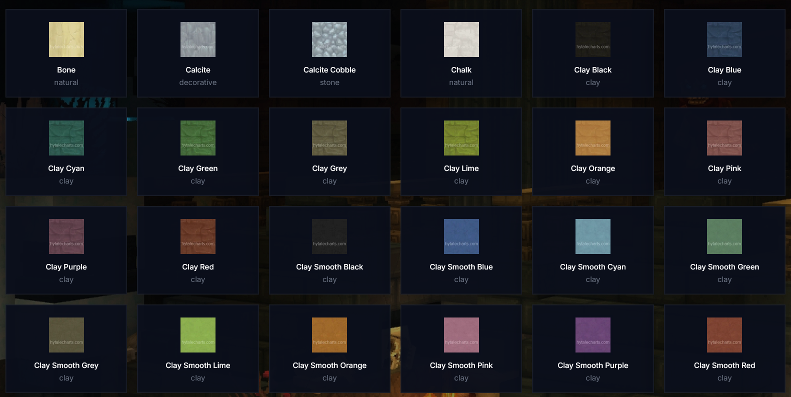 Hytale Block List 2026: All 491 Blocks — Terrain, Decorative ...
